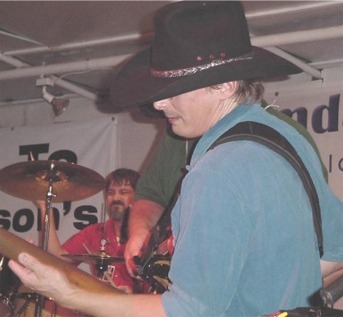 Terry Kirkendall. Drummer. Crimefighting Superhero.