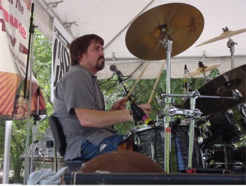 Terry Kirkendall. Drummer. Crimefighting Superhero.